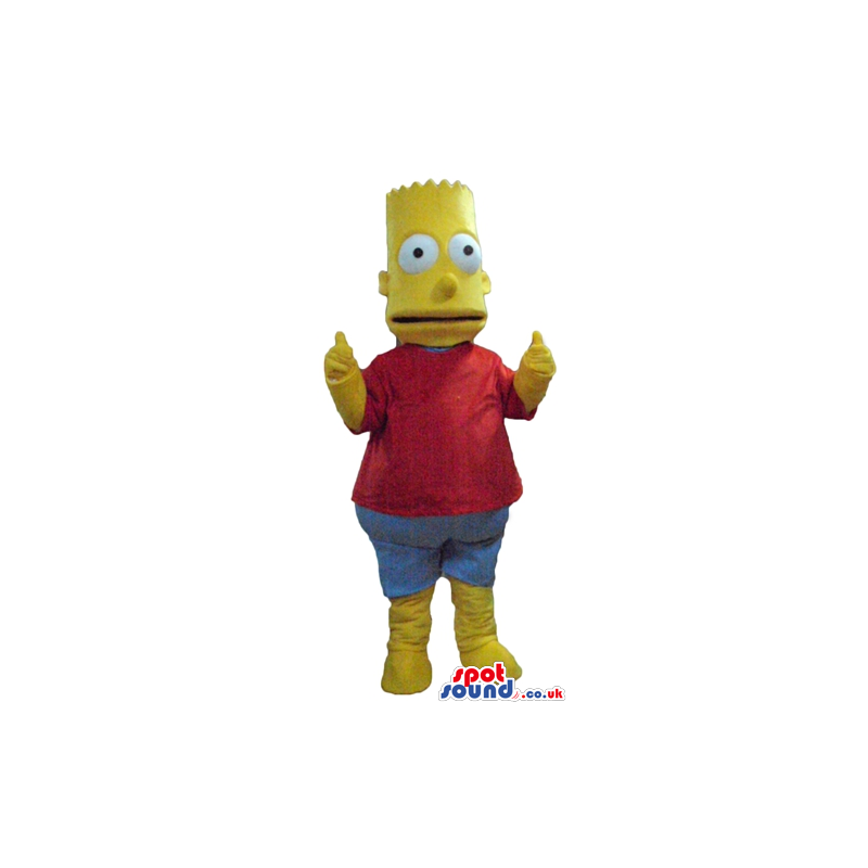 Mascots - SPOTSOUND UK - Mascot costume of bart