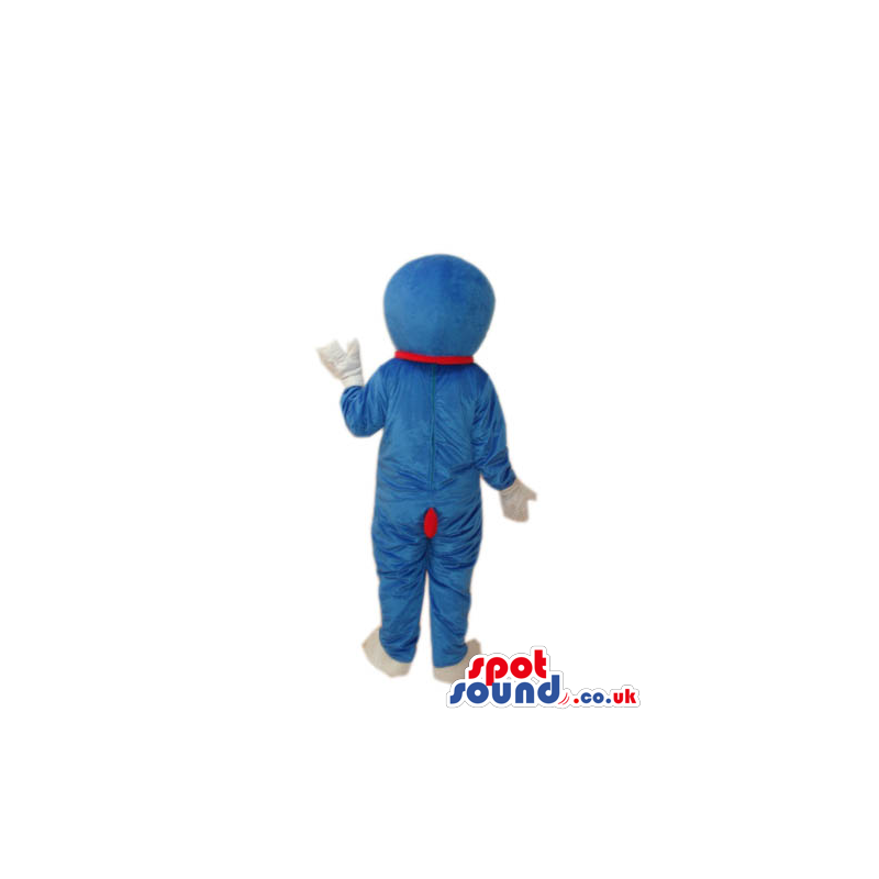 Buy Mascots Costumes in UK - Doraemon Blue Cat Cartoon Character Plush ...